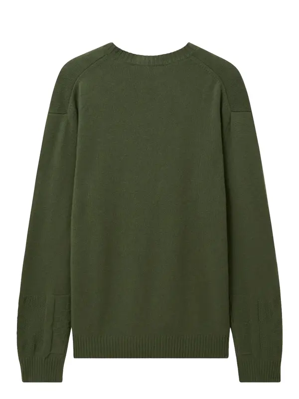 Pringle Of Scotland Round-neck Cashmere Jumper - Green