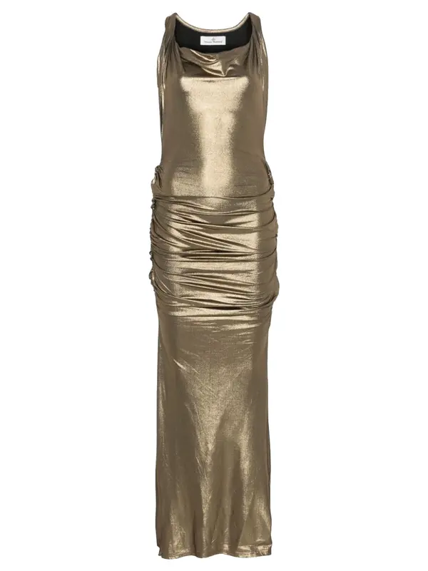 VIVIENNE WESTWOOD Liz Maxi Dress - Gold