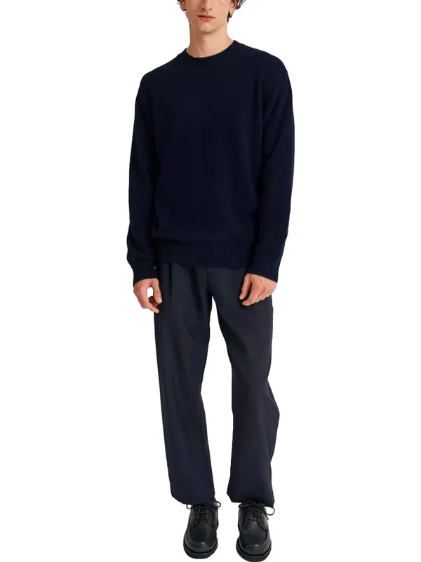 Pringle Of Scotland Round-neck Cashmere Jumper - Blue