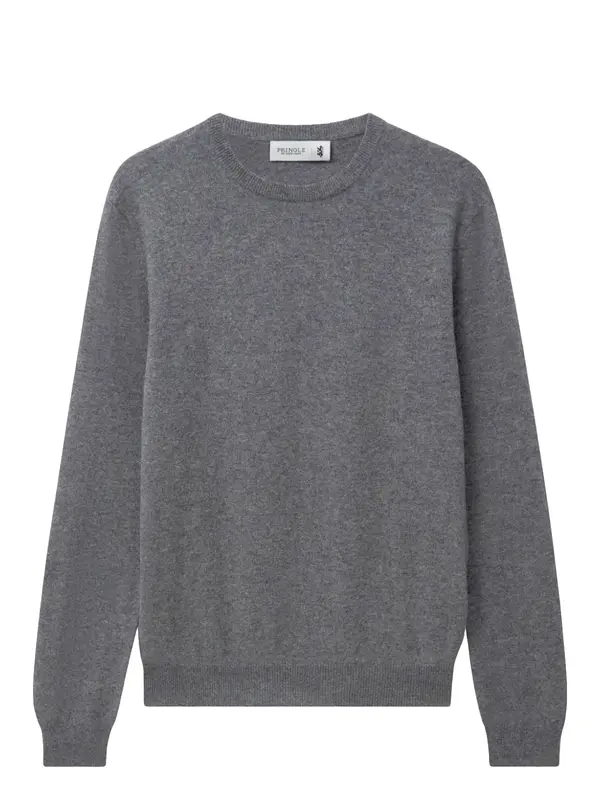 Pringle Of Scotland Round-neck Cashmere Jumper - Grey
