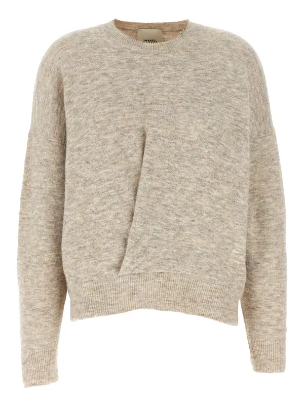 Isabel Marant Kingston Alpaca-blend Sweater - Beige