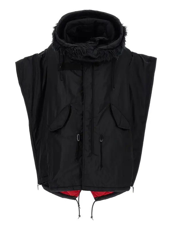 Junya Watanabe Oversize Puffer Jacket - Black