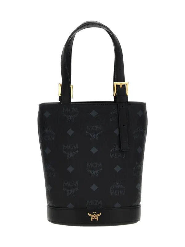 Mcm Arena Vi Handbag - Black
