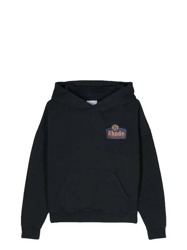 Rhude Grand Cru Hoodie - Vintage Black