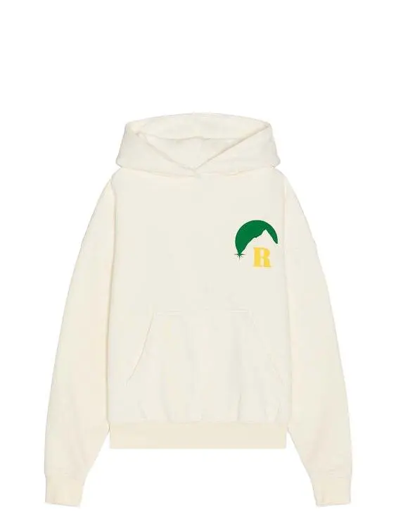 Rhude Hooded Sweatshirt - White