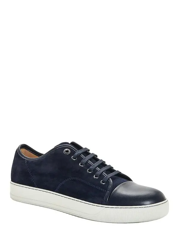 LANVIN Dbb1 Corduroy Sneakers - Navy Blue