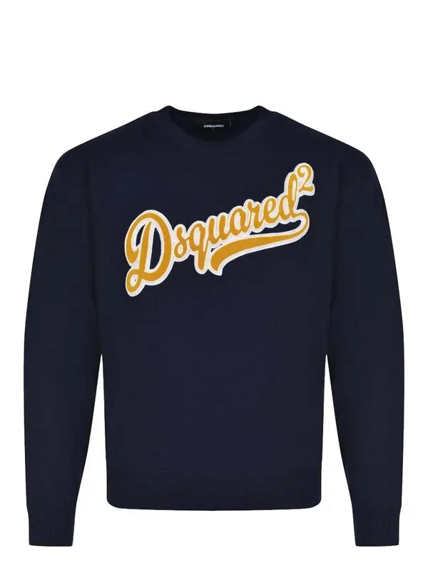 Dsquared2 Wool Sweater - Blue