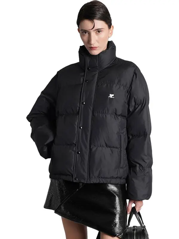 COURREGES Puffer Jacket - Black