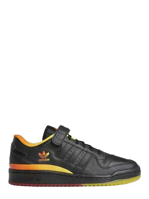 Adidas Forum Low Sneakers - Core Black/semi Impact Orange