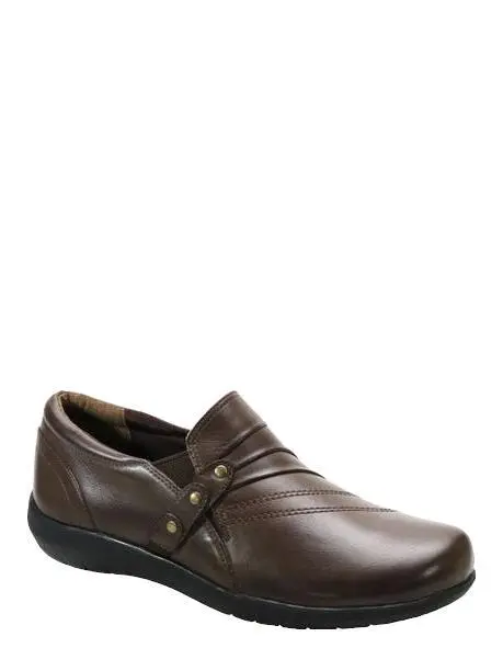 DAVID TATE Serene Loafer - Brown Brushed Calf