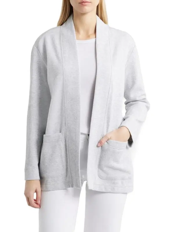 Tommy Bahama Aruba Open Front Cardigan - Summer Grey Heather
