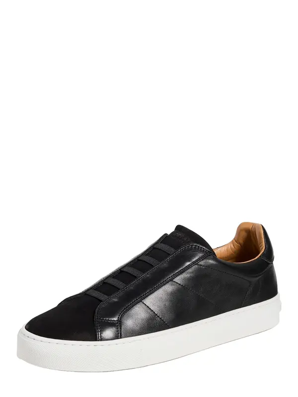 Greats Royale 2.0 Leather Slip-on Sneakers - Black