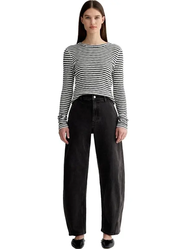 Everlane Way-high® Twist Curve Jean - Washed Black