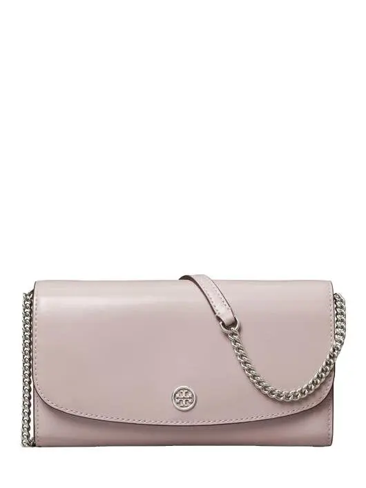 Tory Burch Robinson Spazzolato Crossbody - Primrose