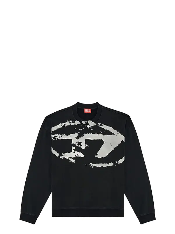 Diesel S-boxt-n5 Cotton Sweatshirt - 9xx