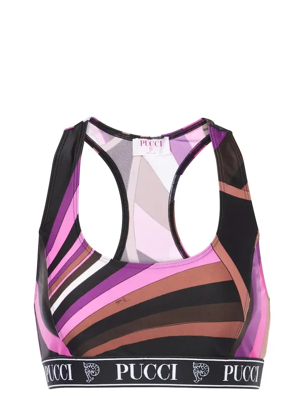 Emilio Pucci Iride Sports Bra - Multicoloured