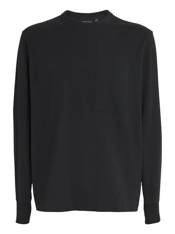 Canada Goose Cotton Gladstone T-shirt - Black