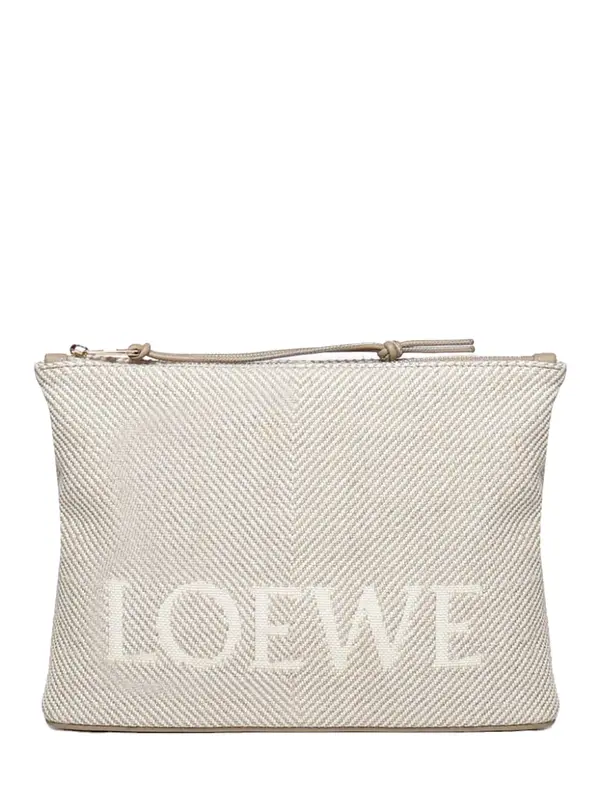 Loewe Oblong Clutch - Neutrals