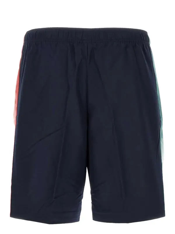Lacoste Colour-block Bermuda Shorts - Blue