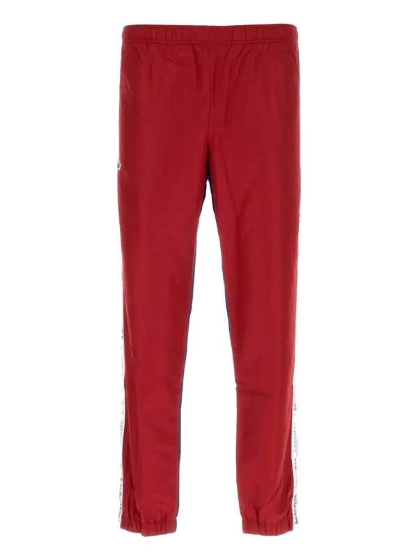 Lacoste Two-tone Track Pants - Red