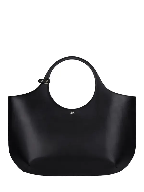 COURREGES Large Holy Tote Bag - Black