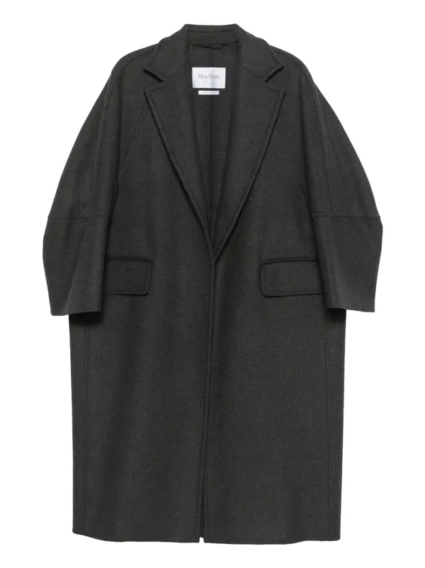 Max Mara Virgin Wool-blend Coat - Grey