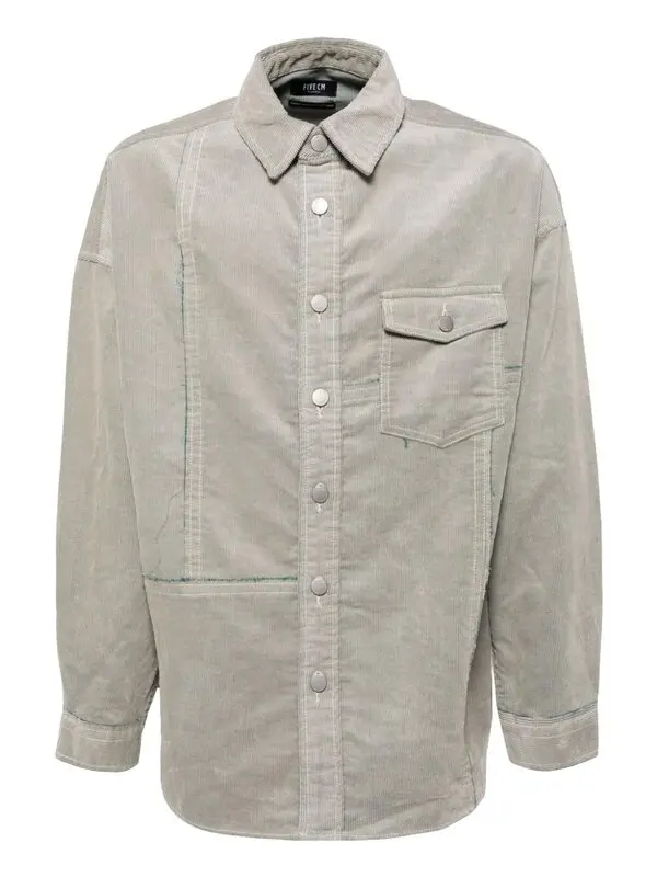 FIVE CM Corduroy Shirt - Blue