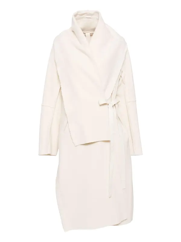 FORME D'EXPRESSION Belted Coat - Neutrals
