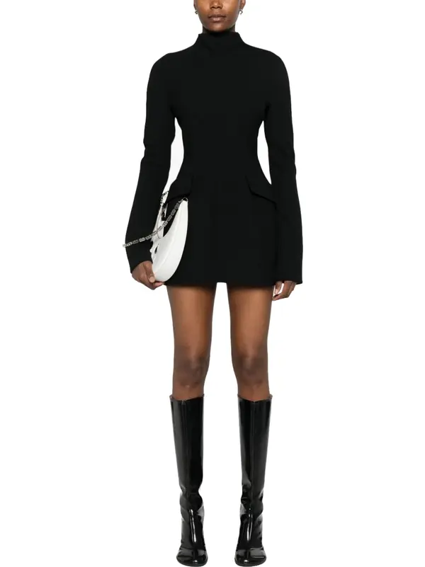 Sportmax Tefrite Mini Dress - Black