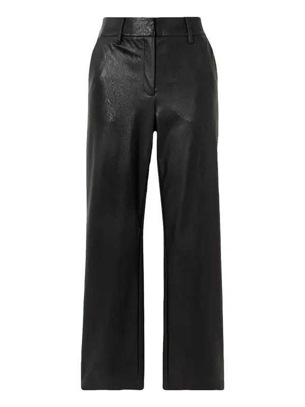 Commando Straight-leg Trousers - Black