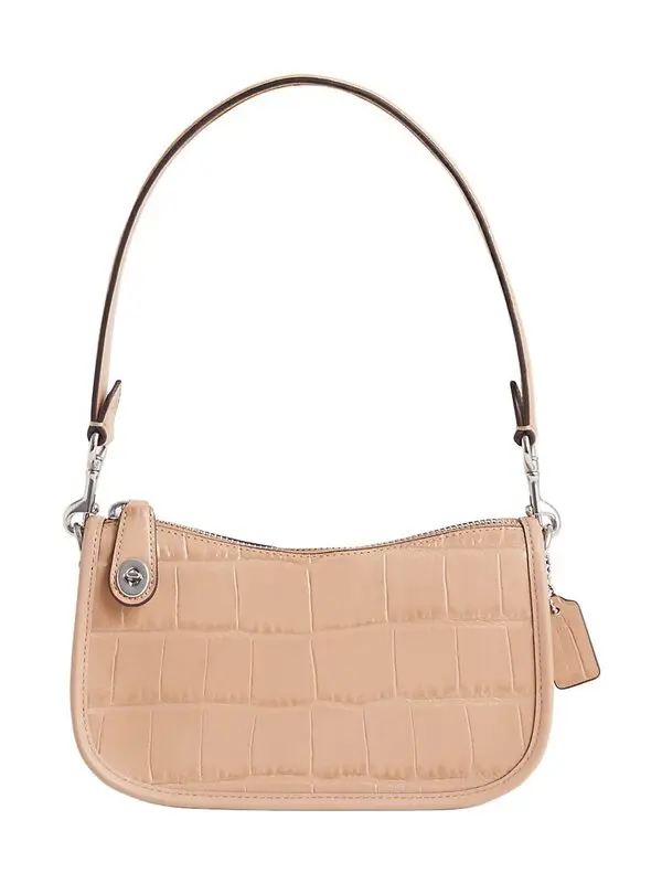 COACH Restored Swinger Bag 20 - Silver/buff