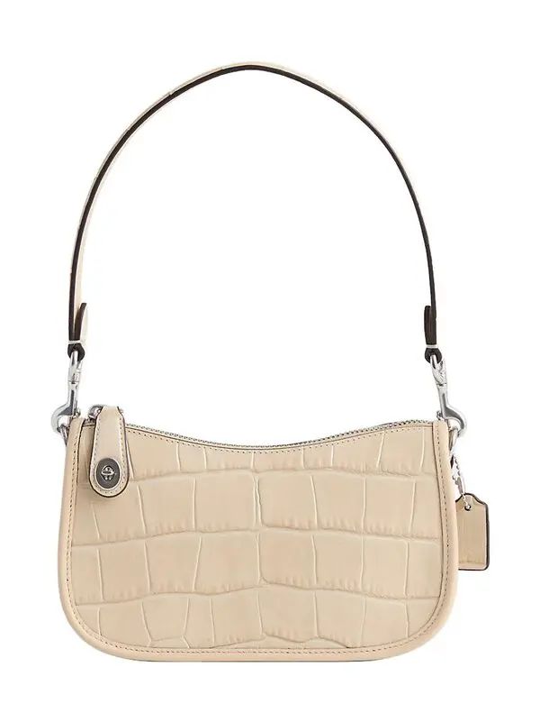 COACH Restored Swinger Bag 20 - Silver/ivory
