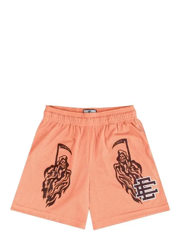 ERIC EMANUEL X Warren Lotas Short - Salmon/maroon
