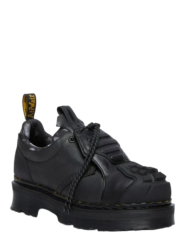 Dr. Martens Leather Derby Shoes - Black