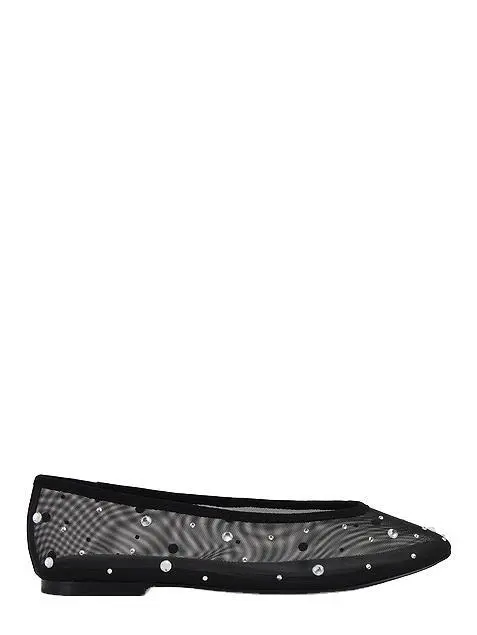 Good American Crystal Flat - Black