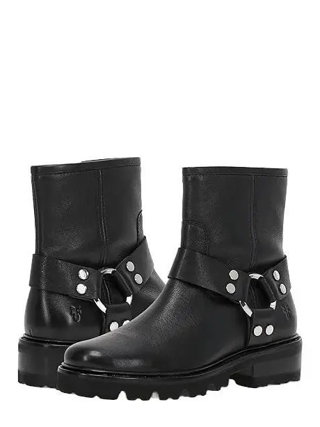 THE FRYE COMPANY Olivia Harness Short Boots - Black