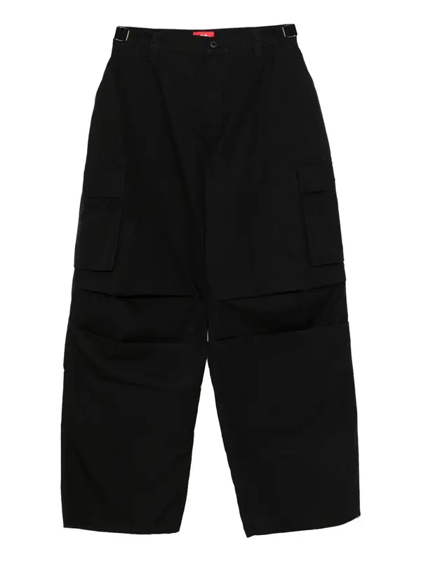 032C Overtime Cargo Trousers - Black