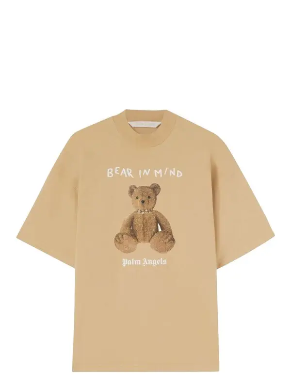 Palm Angels Bear T-shirt - Neutrals