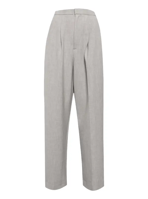 ENFOLD Straight Trousers - Grey