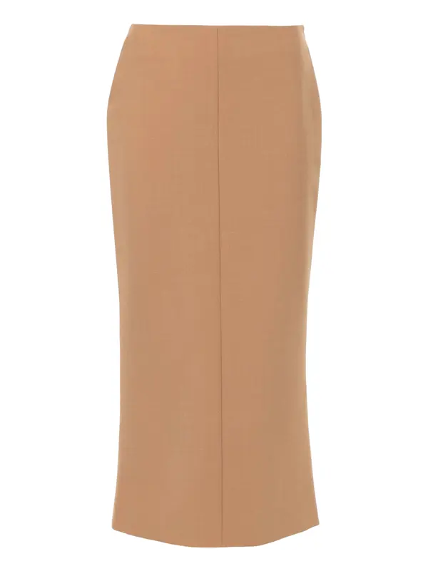 Viktor & Rolf High-waisted Pencil Skirt - Brown