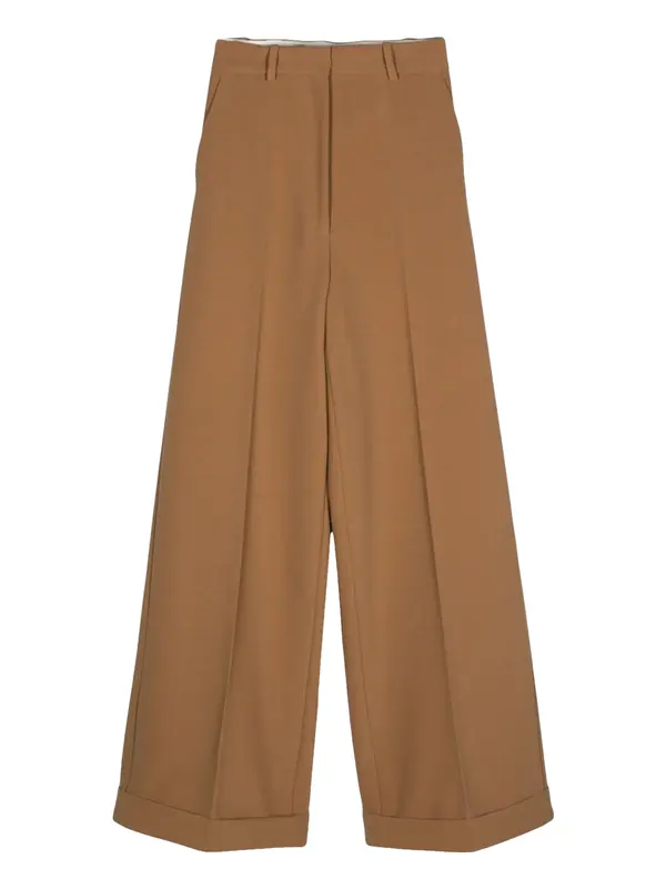 Viktor & Rolf Wide-leg Trousers - Brown