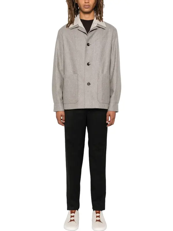 Zegna Alpe Shirt Jacket - Grey