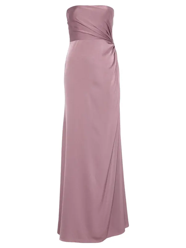 Alex Perry Twist-detail Gown - Purple