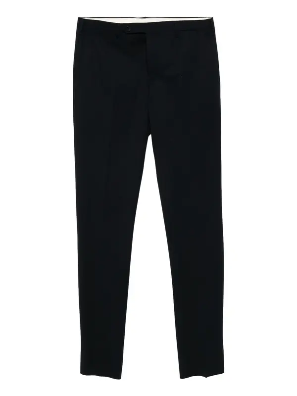ROTA Pressed-crease Tailored Trousers - Blue
