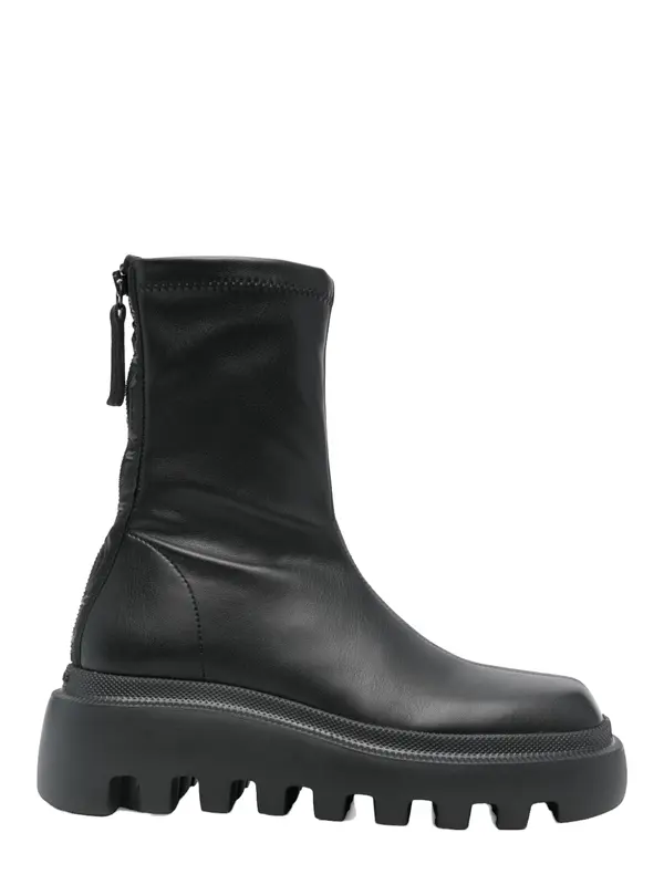 VIC MATIE 65mm Wedge Boots - Black