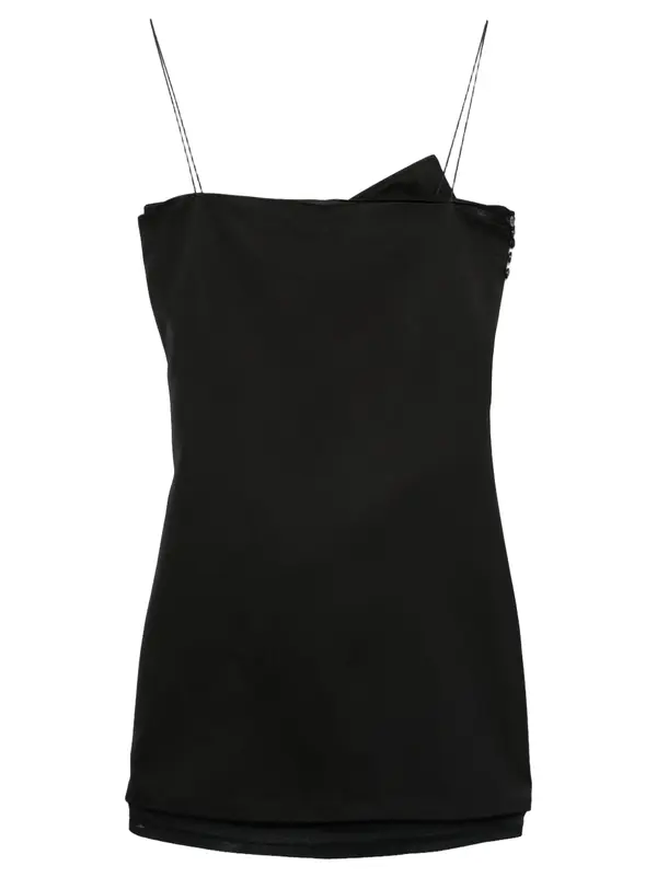 Jacquemus La Robe Elica Mini Dress - Black