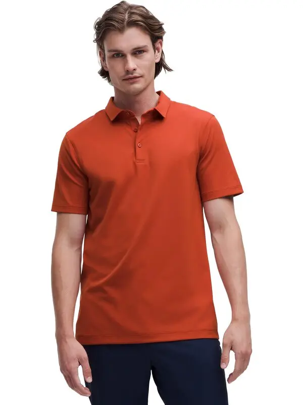 Lululemon Showzero™ Slim-fit Polo Shirt - Autumn Rust