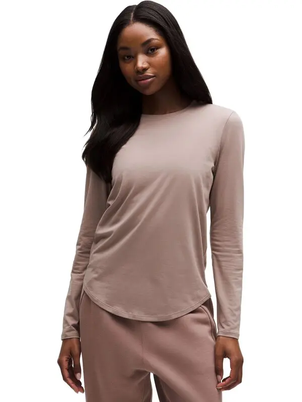 Lululemon Love Long-sleeve Shirt - Ashen Rose
