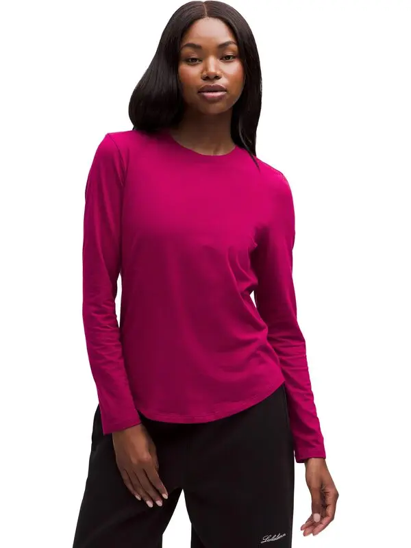 Lululemon Love Long-sleeve Shirt - Berry Rumble