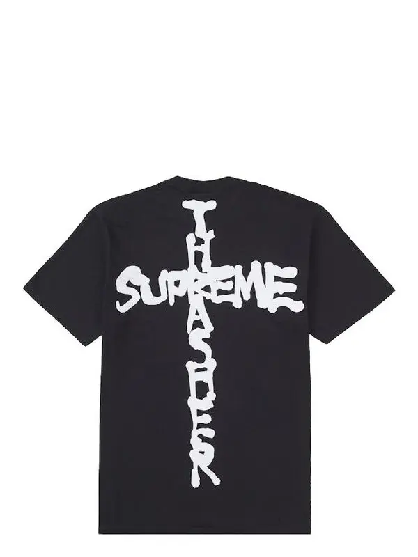 Supreme Thrasher Cross Tee Shirt - Black